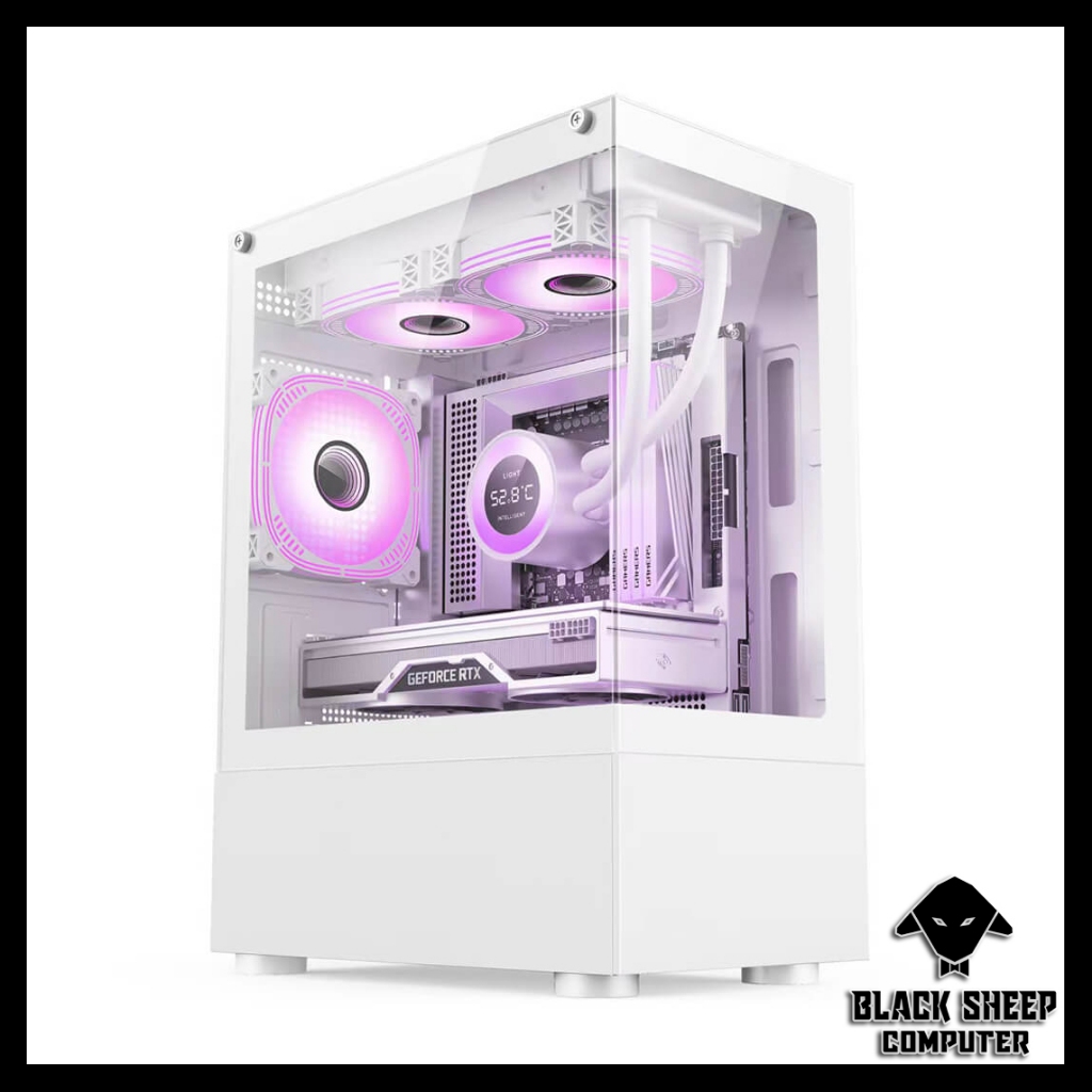 Vỏ Case INFINITY AQUA M WHITE (THÊM 1 FAN LED) | Shopee Việt Nam