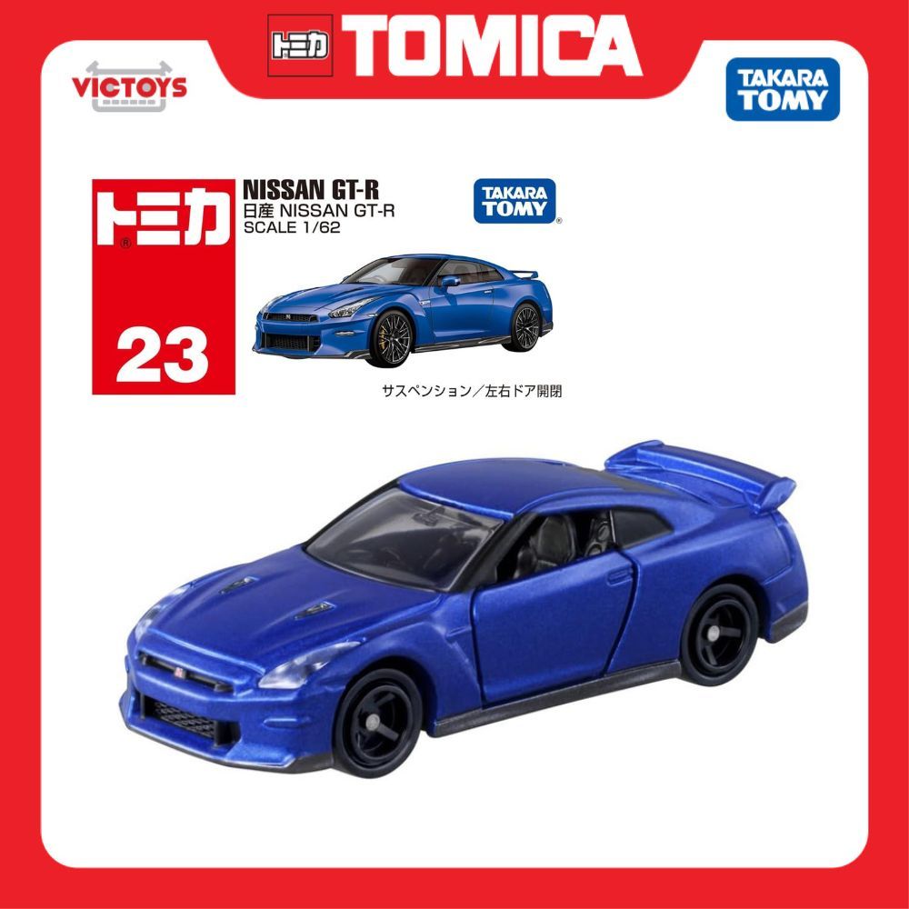 Xe mô hình Tomica No.23-11 NISSAN GT-R (BOX) 228387 Fullbox Chính Hãng Takara Tomy - Victoys ...