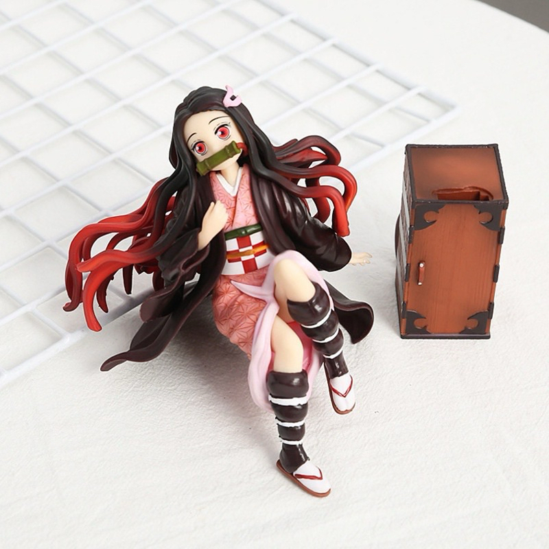 Mô hình figure nhân vật Kamado Nezuko trong Kimetsu no Yaiba | Shopee ...