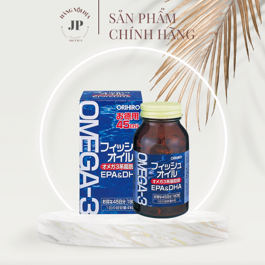 VIÊN DẦU CÁ OMEGA 3 ORIHIRO 180V NHẬT BẢN | Shopee Việt Nam