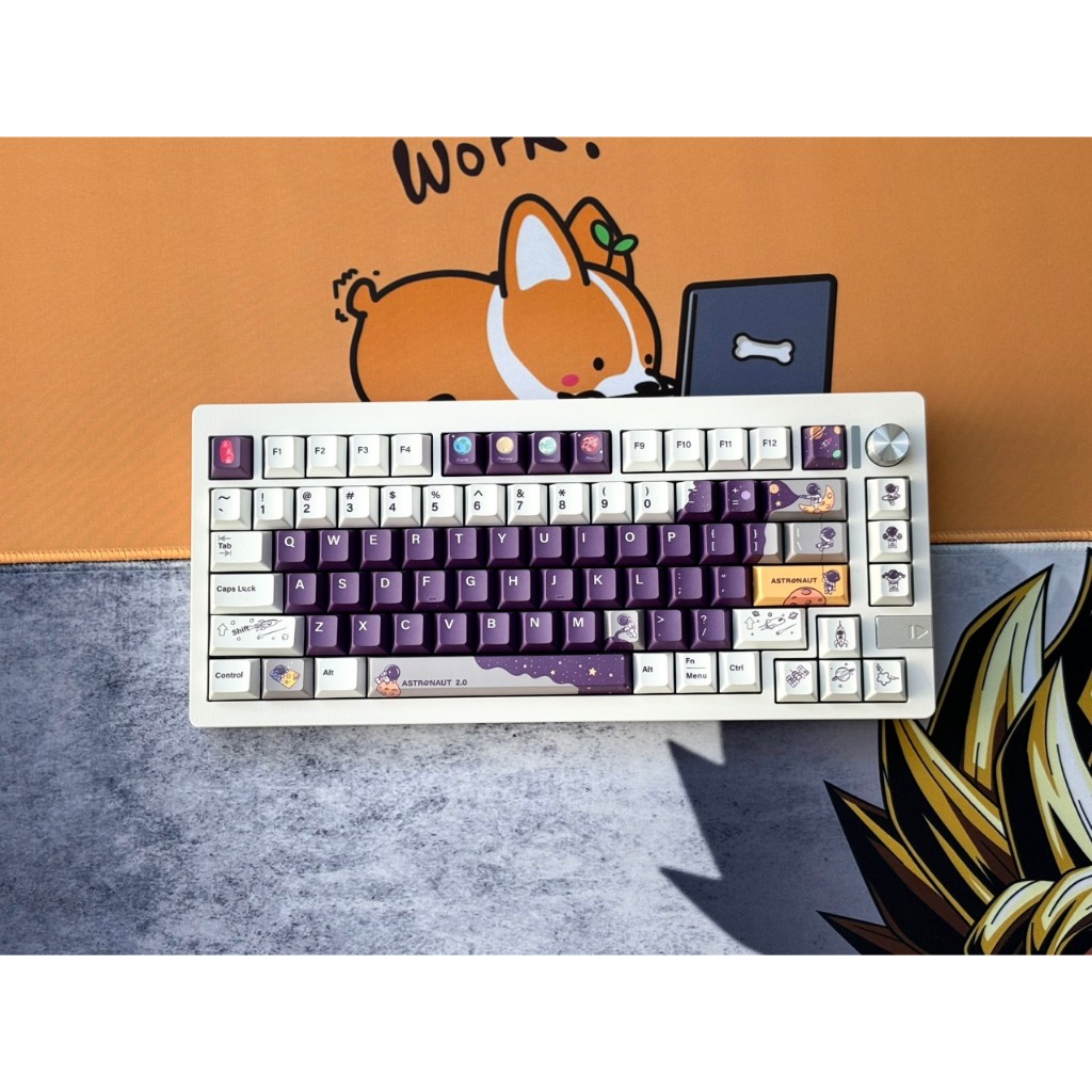 Bàn phím cơ custom từ kit LMK81 nhôm nguyên khối 3 mode tại Tungcustom ...