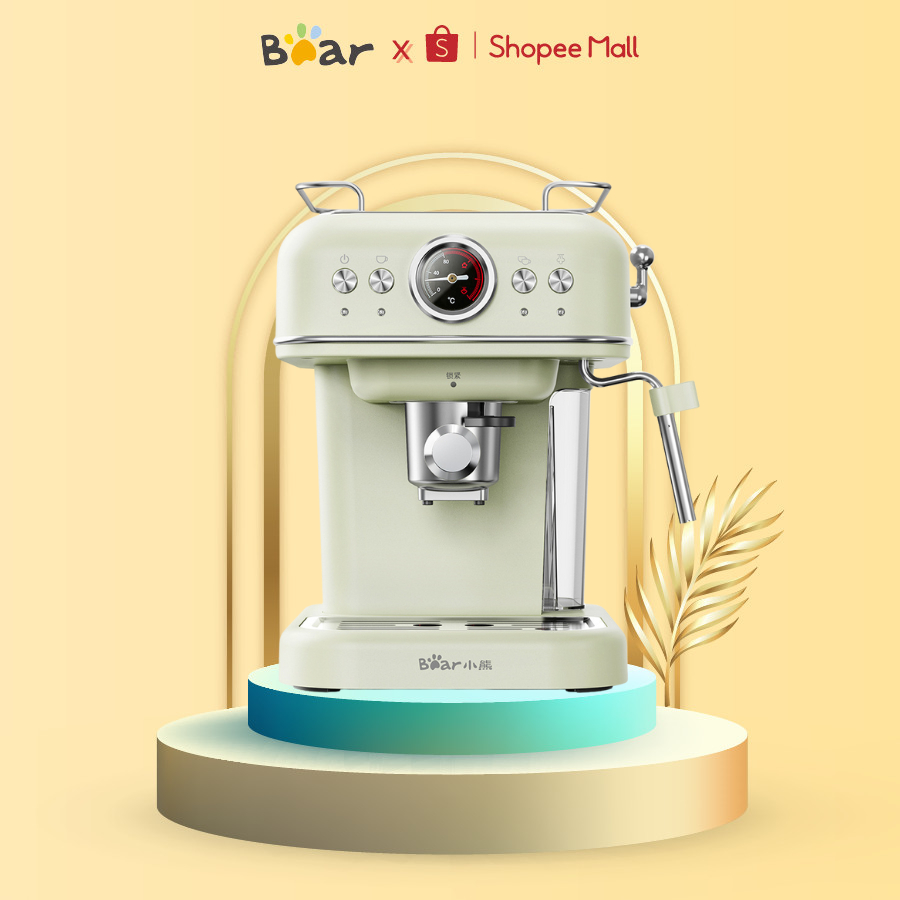 Máy pha cà phê mini tự động Bear KFJ-E12Q5, 20Bar, 950W,Đa Năng Pha ...