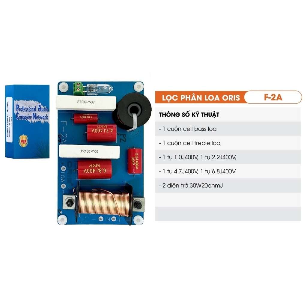 Mạch phân tần oris F-2A , Phân tần loa ( giá bán 1 cái ) - F2A | Shopee ...
