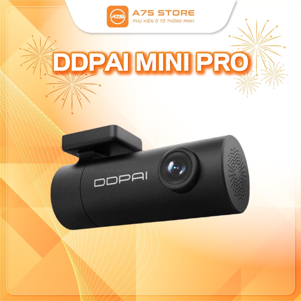 Camera Hành Trình Ô Tô DDPai Mini Pro Độ Phân Giải 2K Kết Nối Wifi Bảo ...