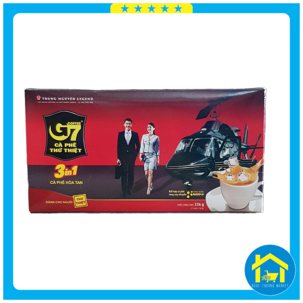 Cà phê hòa tan G7 hộp 336g (21 gói x 16g) | Shopee Việt Nam
