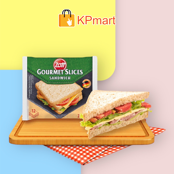 Phô mai lát Zott Gourmet Slices Sandwich 200g | Shopee Việt Nam