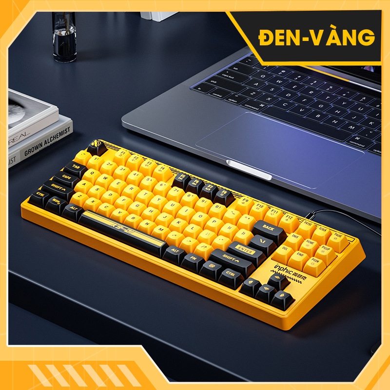 Bàn phím máy tính giả cơ SIDOTECH K901 gaming 87 key có dây silent ...