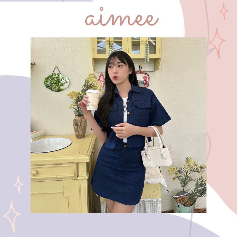 JUNO SET - SET DENIM NĂNG ĐỘNG | Shopee Việt Nam