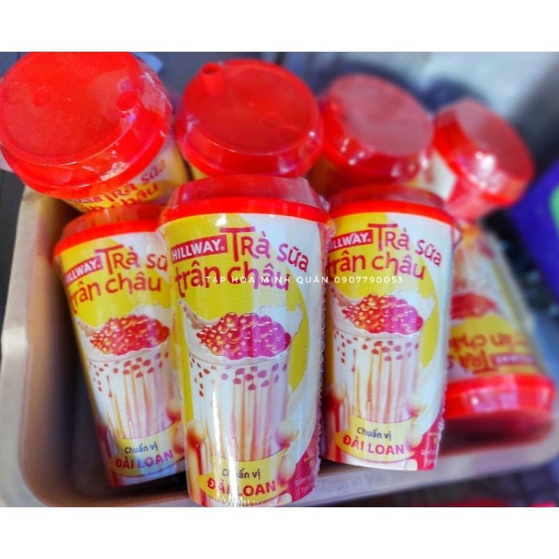 LY TRÀ SỮA CHÂN TRÂU HILLWAY [ 1 GÓI TRÀ SỮA + 1 GÓI TRÂN CHÂU ...