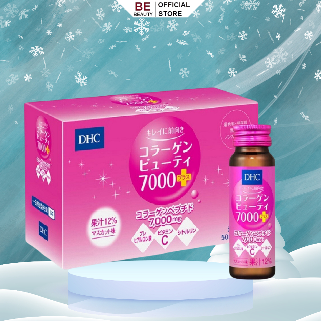 Collagen Nước DHC Collagen Beauty 7000 Plus (10 chai x 50ml) | Shopee ...
