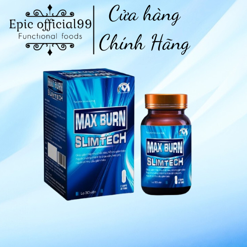 Giảm cân cấp tốc TPBVSK Max Burn Slimtech , Giảm cân an toàn ( 8-12kg ...