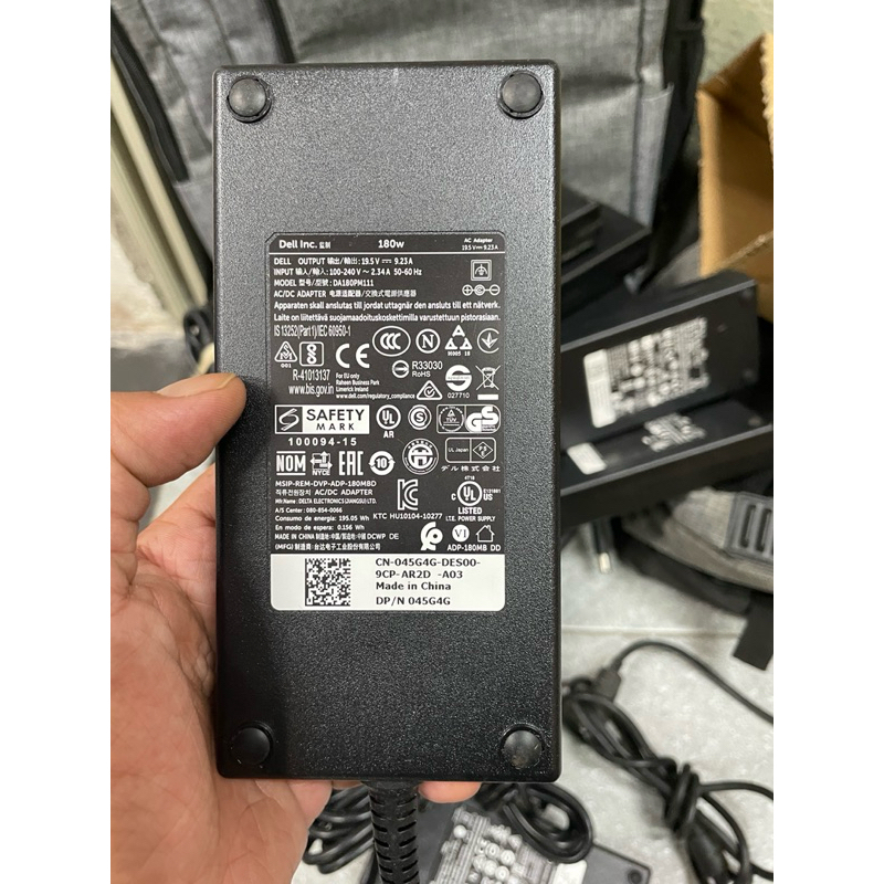 Sạc dell 180w 9.23A dành cho máy trạm dell gaming | Shopee Việt Nam