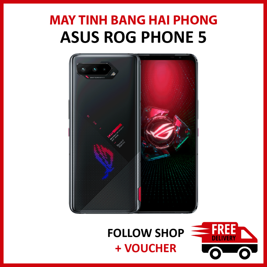 Điện thoại ASUS ROG Phone 5 RAM 12/256GB chip Snapdragon 888 5G màn ...