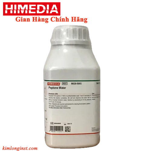 Môi trường Peptone Water, Mã: M028-500G, Thương hiệu: Himedia, dùng ...