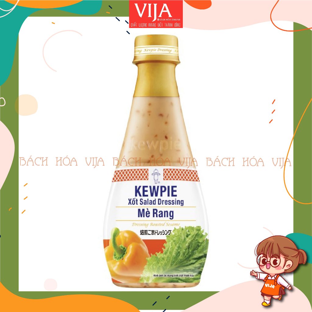 Nước sốt mè rang Kewpie chai 210ml NƯỚC XỐT SALAD | Shopee Việt Nam
