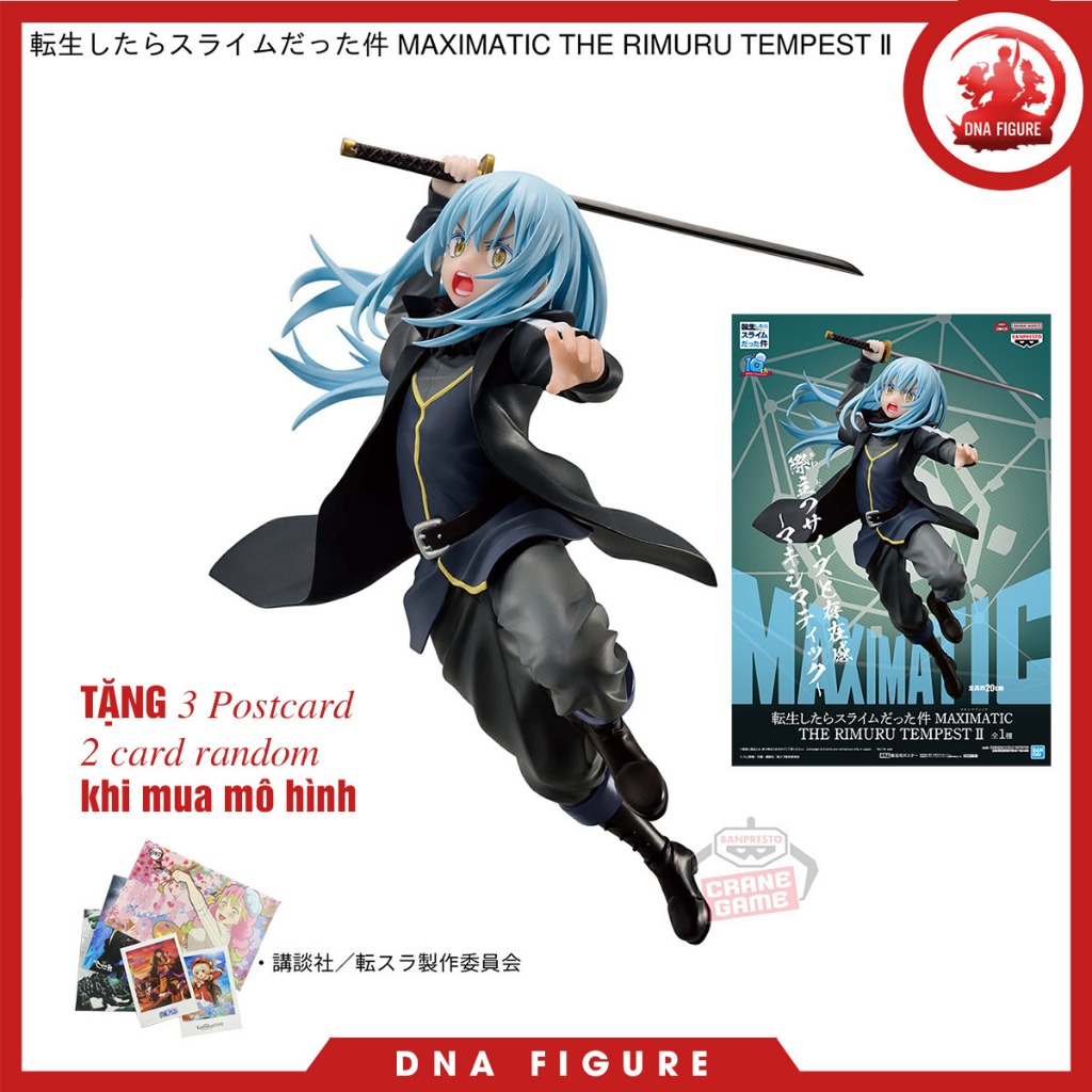 Mô hình chính hãng Slime Maximatic The Rimuru Tempest II | Shopee Việt Nam