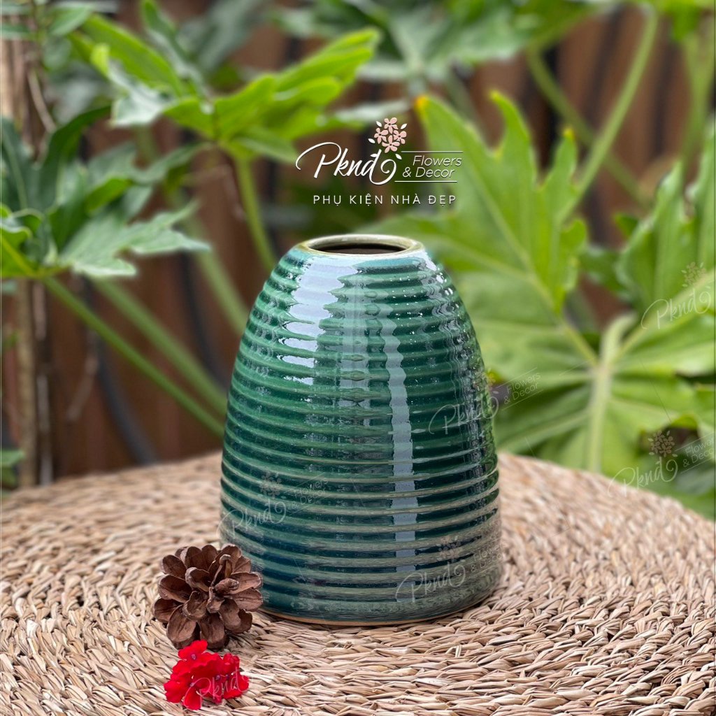 Bình chuông gốm mini cắm hoa siêu đẹp, siêu sang màu vintage đa dạng ...