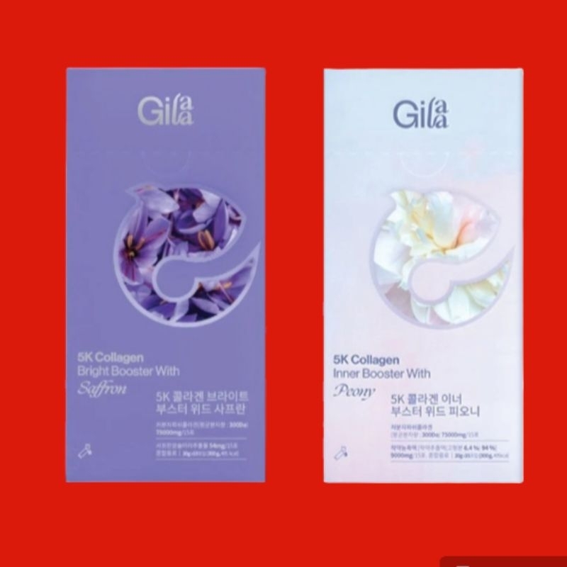 Nước uống Collagen Gilaa Siêu phân tử 300DA Kết hợp Saffron Giúp Trẻ ...