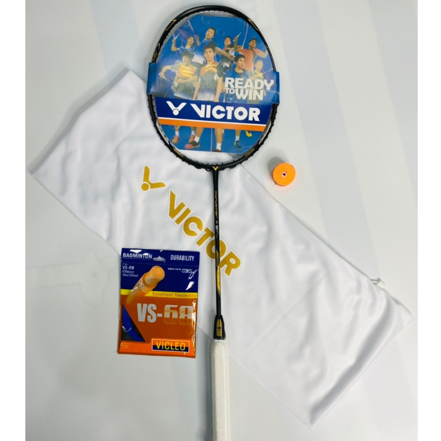 Vợt Cầu Lông Victor One Piece Khung Cacbon Căng Cước Sẵn 11kg Tặng Bao ...