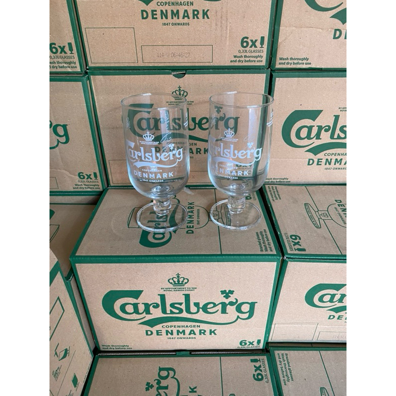 SET 6 LY BIA CARLSBERG 330ML | Shopee Việt Nam