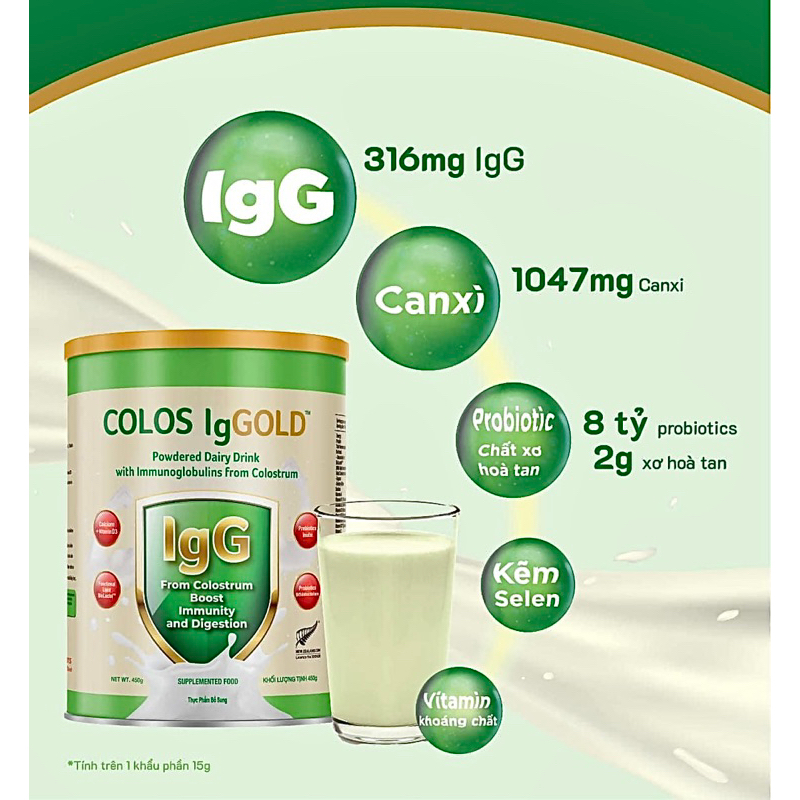 [2 Hộp] Sữa Non Dinh Dưỡng COLOS Ig GOLD 24h - Tăng Cường Kháng Thể ...