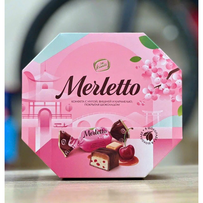Kẹo socola Merletto Nga 80k/hộp | Shopee Việt Nam