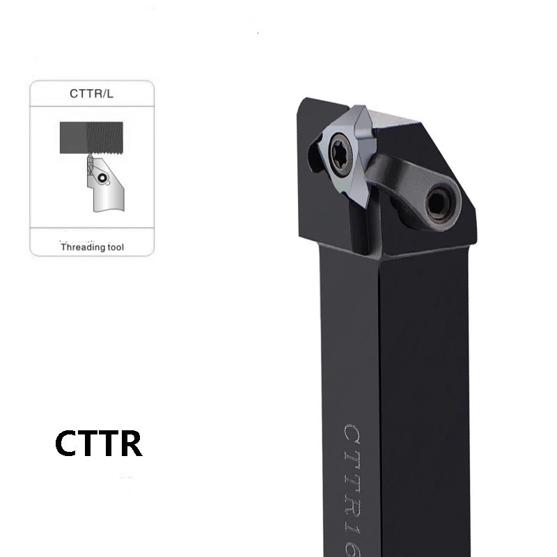 CÁN DAO TIỆN REN ĐỨNG BƯỚC 1 - 3 CNC CTTR1616H16, CTTR2020K16, CTTR2525M16,LẮP MẢNH REN NGOÀI ...