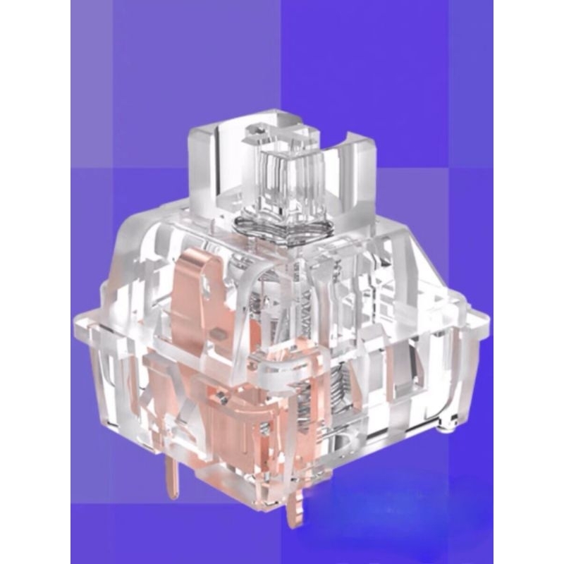 Switch trong suốt OUTEMU && AIGOUX CRYSTAL hỗ trỡ tỏa led siêu đẹp cho ...