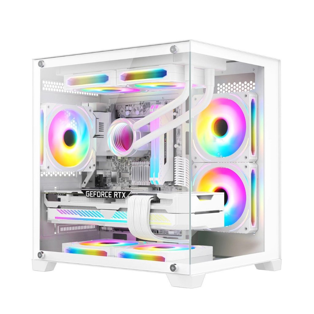 Vỏ Case Bể Cá Gaming Màu Trắng, X34WHITE, Vo Case Gaming Mau Trang, Vo ...