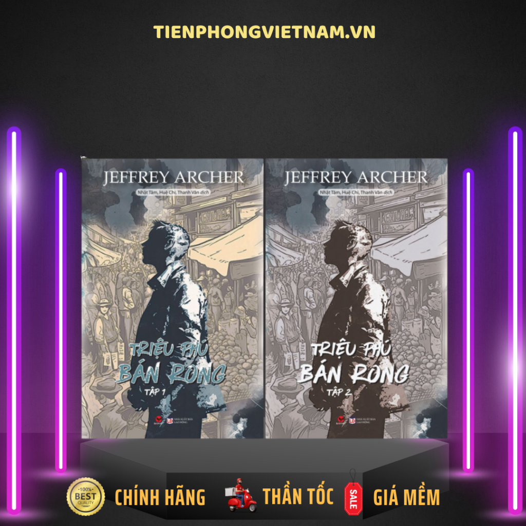 Sách - Triệu phú bán rong (Combo Tập 1+2) - JEFFREY ARCHER - Bách Việt ...