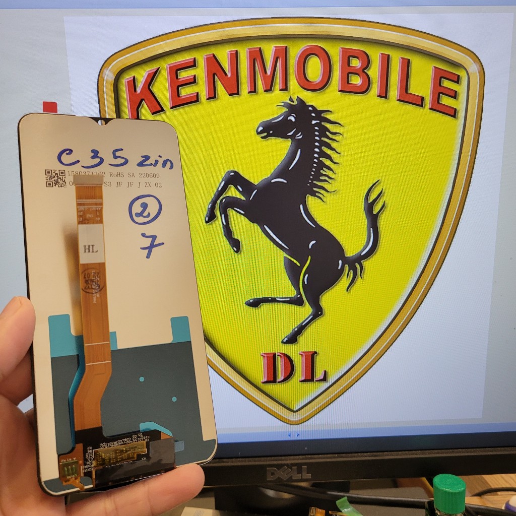 Màn Hình Tương Thích OP Realme C35 (tặng keo dán + cường lực) | Shopee ...