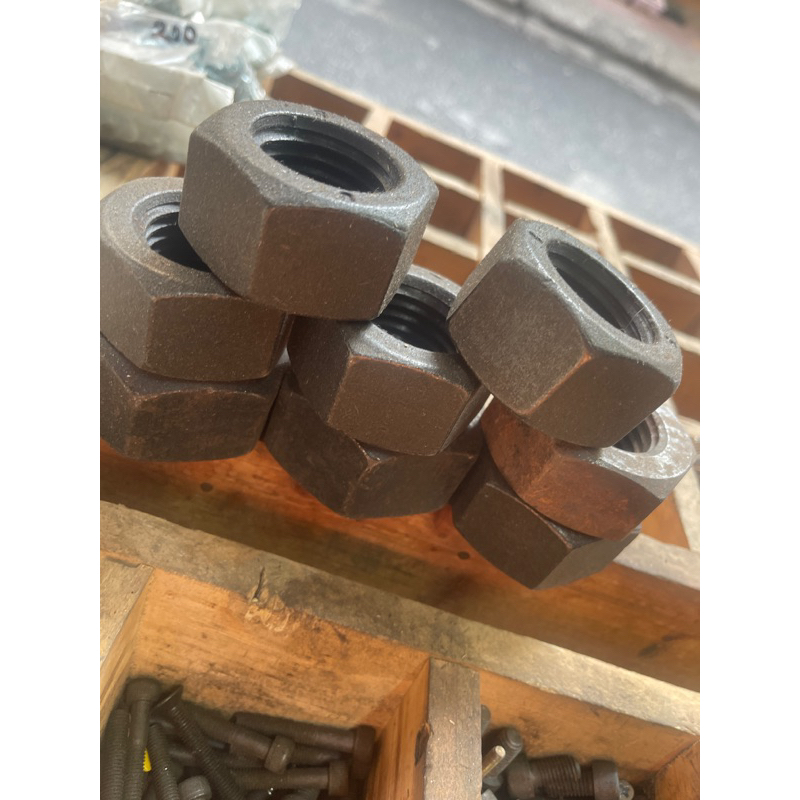 ecu long đen phẳng vênh đen 8.8 m18-20-22-24-27 | Shopee Việt Nam