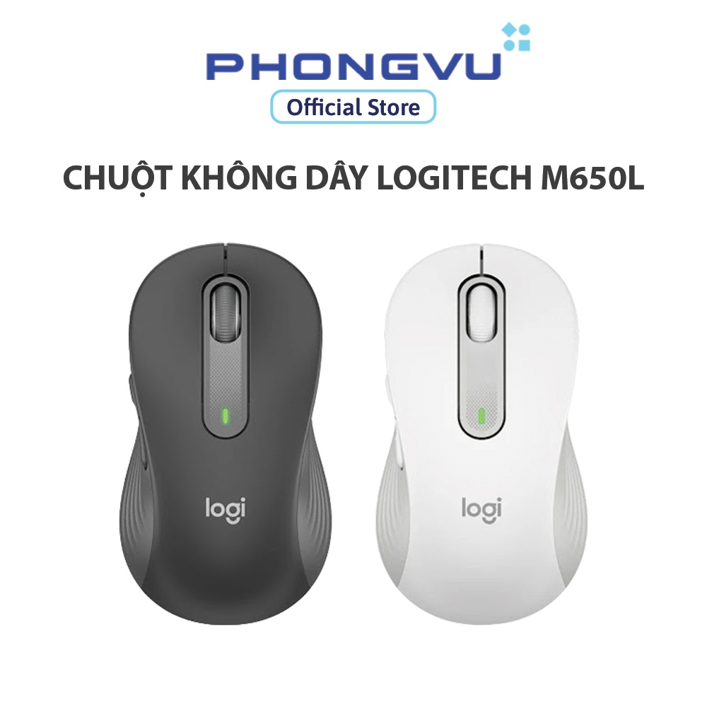 Chuột không dây Logitech M650L size L - Bảo hành 24 tháng | Shopee Việt Nam