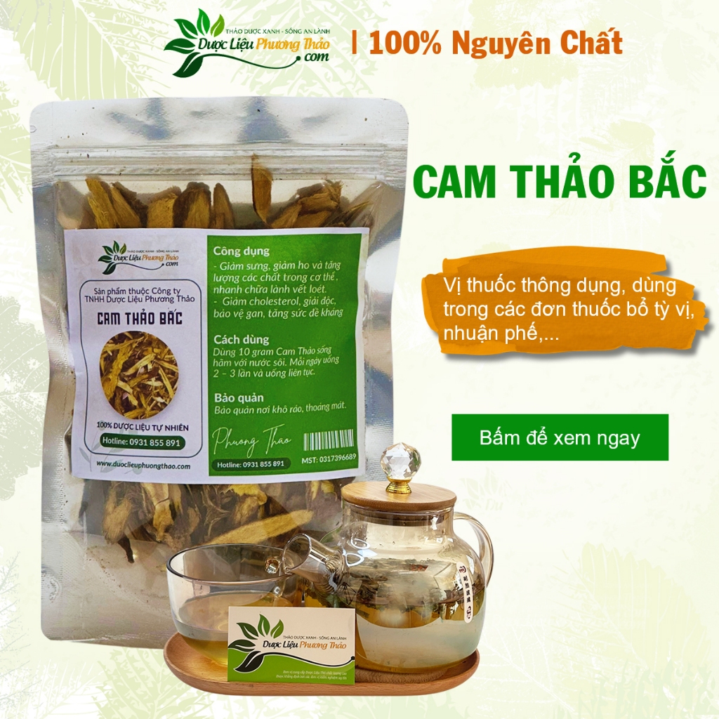 Cam Thảo Bắc khô 200g_500g (Cam thảo lát khô, thơm, đẹp, thanh nhiệt, dưỡng nhan) - Dược Liệu ...