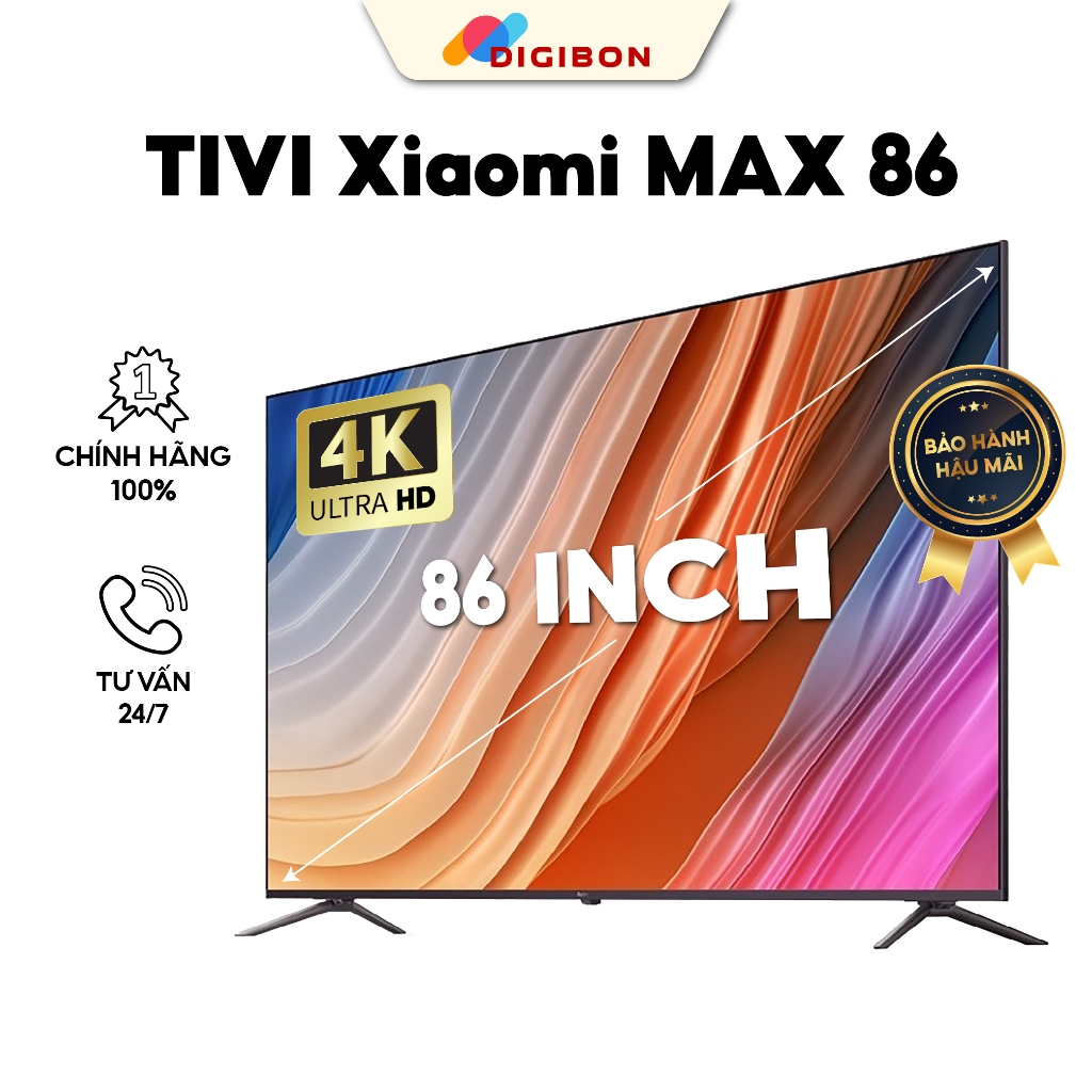 Smart Tivi Xiaomi Redmi Max 86 Inch - Tốc độ 120 Hz - Ram 2Gb - Dung ...
