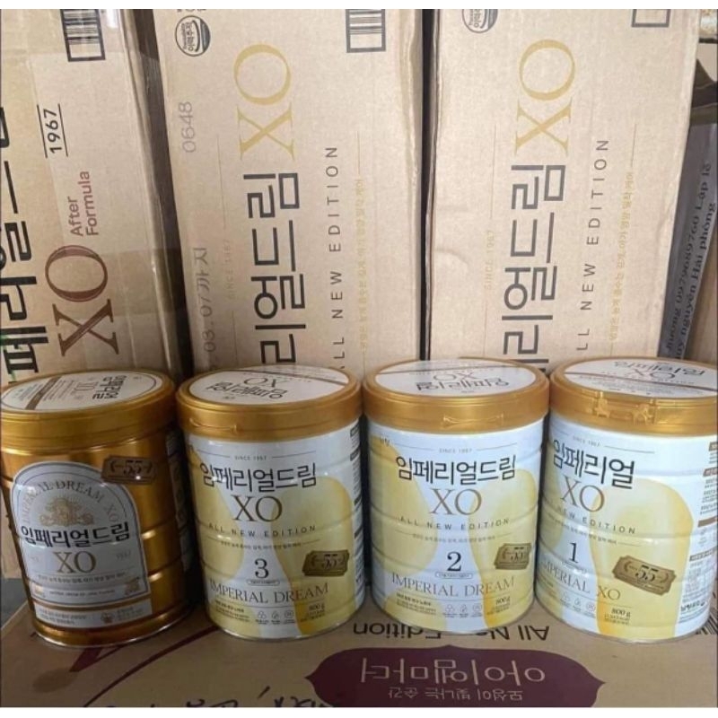 Sữa XO số 1,Số 2 , số 3, số 5 nội địa Hàn, hộp 800g | Shopee Việt Nam