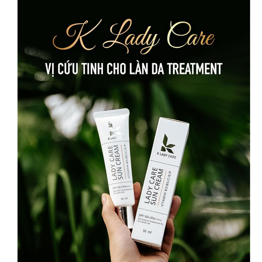 [CHÍNH HÃNG] Kem chống nắng phổ rộng 8 màng lọc K LADY CARE dành cho da ...