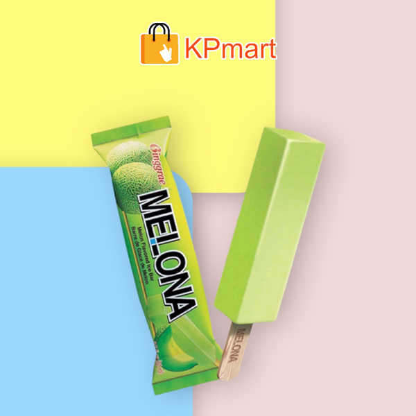 Kem dưa lưới Hàn Quốc Binggare Melona Melon Ice Bar 80ML | Shopee Việt Nam