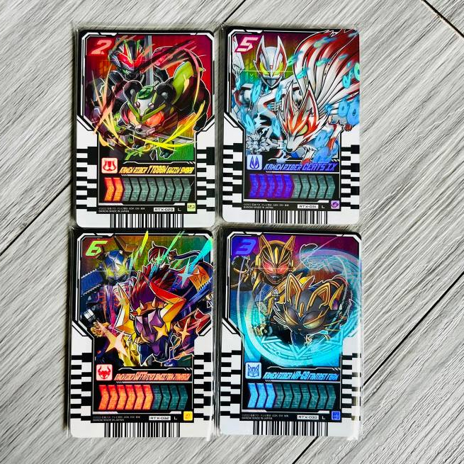CÓ SẴN Geats Chemy Rider Card lẻ L P EX Kamen Rider Gotchard Chemy Card ...
