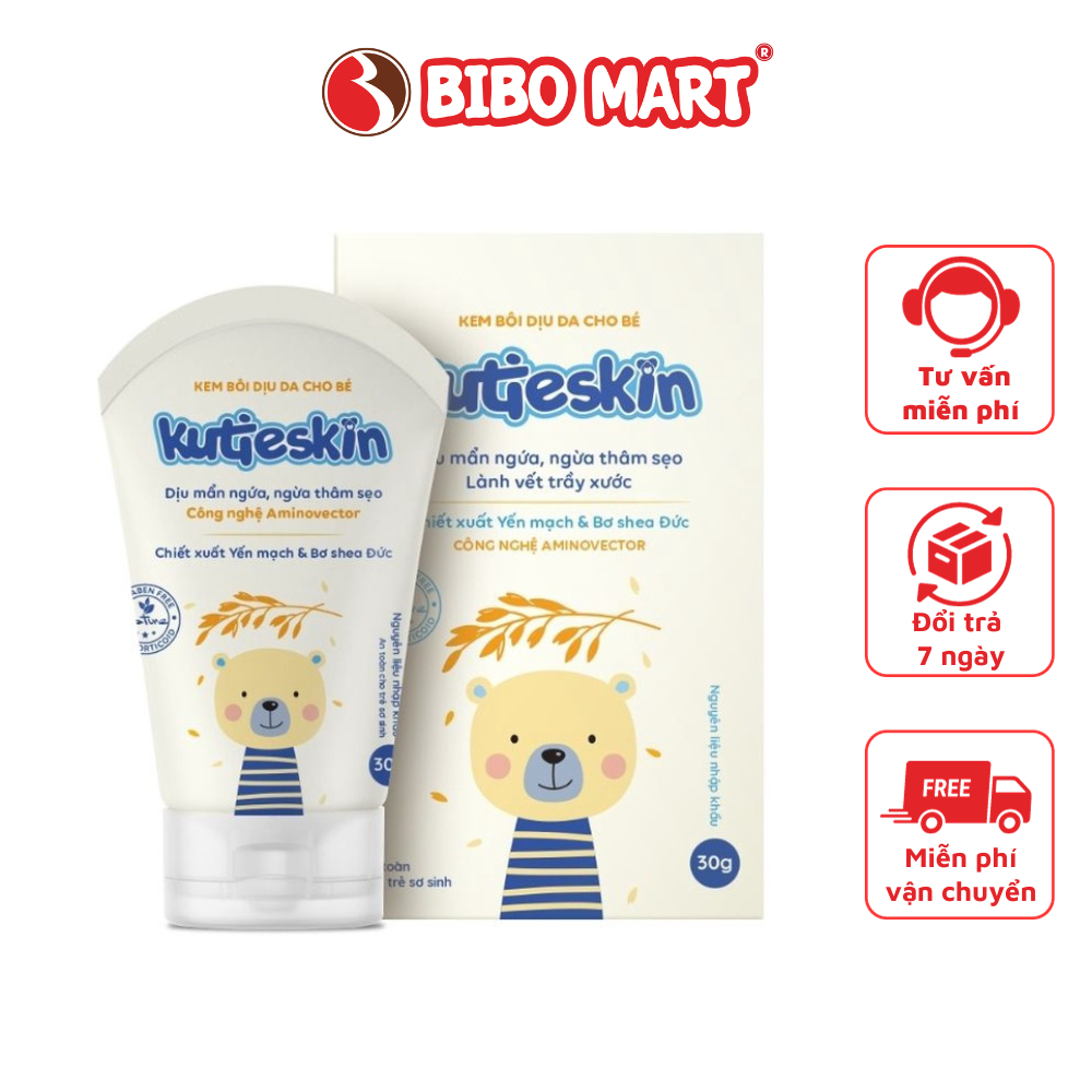 Kem Bôi Kutieskin 30gr Làm Dịu Mẩn Đỏ Dịu Vết Ngứa Hăm Da Muỗi Đốt Côn ...