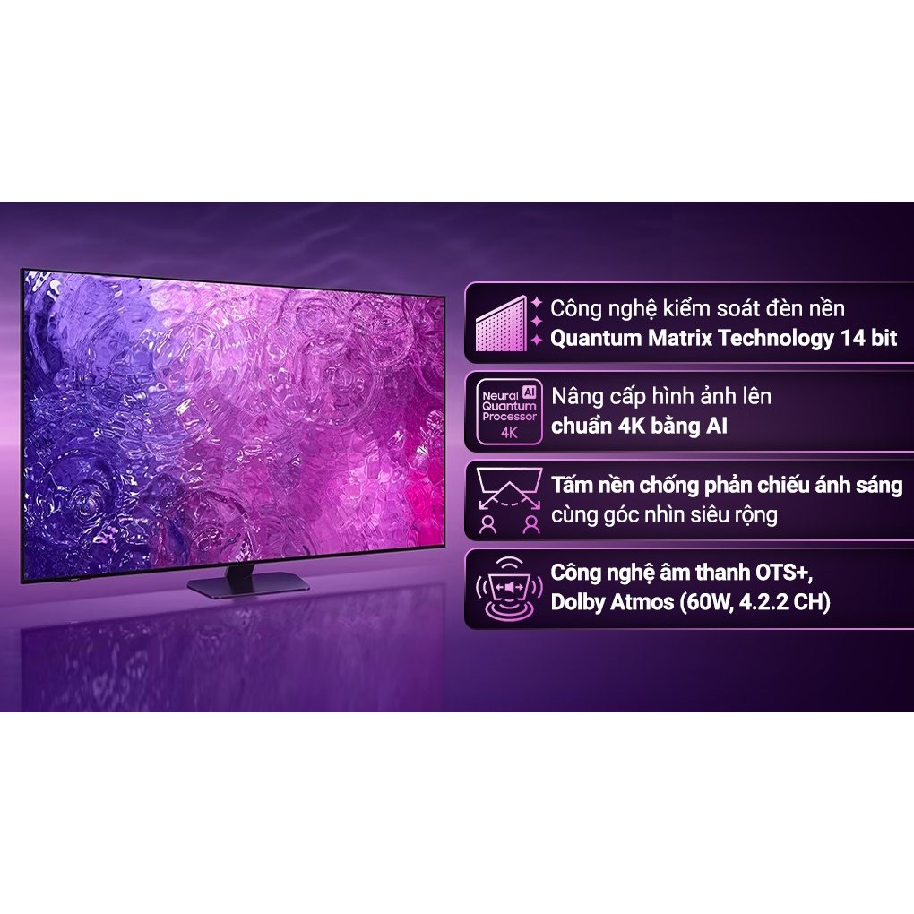 Smart Tivi Neo QLED 4K 75 inch Samsung QA75QN90C 2023 | Shopee Việt Nam