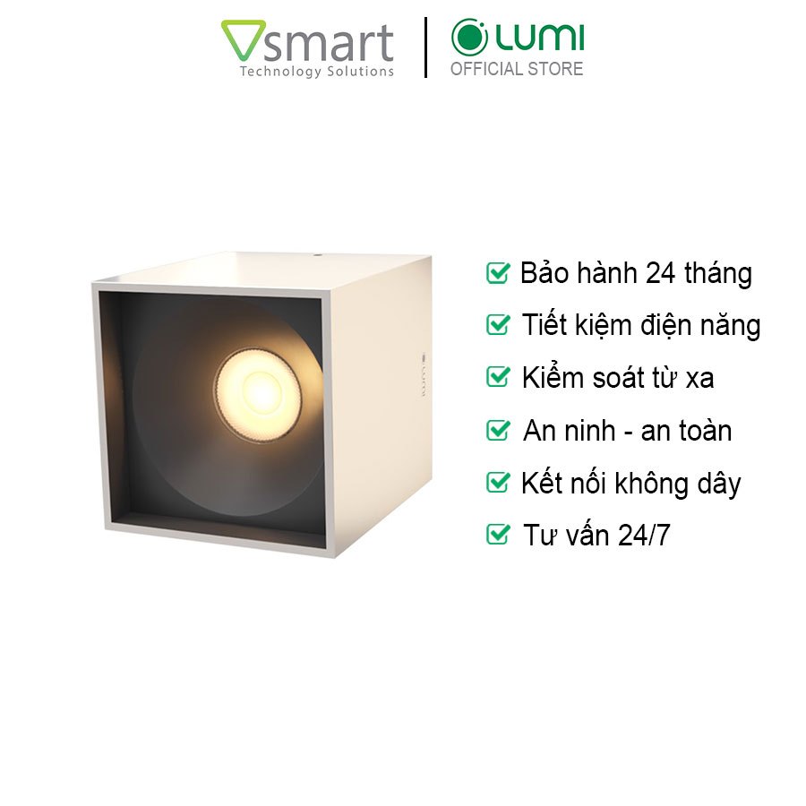 Đèn spotlight vuông 10w ốp nổi 36 độ Lumi Lighting Thiết Bị Nhà Thông ...