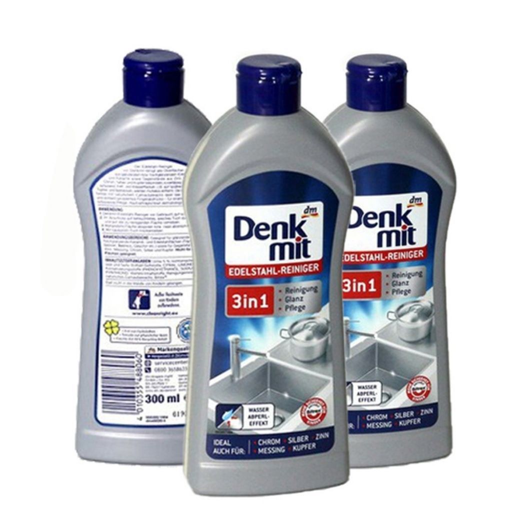 Dung Dịch Tẩy Rửa Inox Đánh Bóng Đồ Kim Loại Denkmit 3in1 ...
