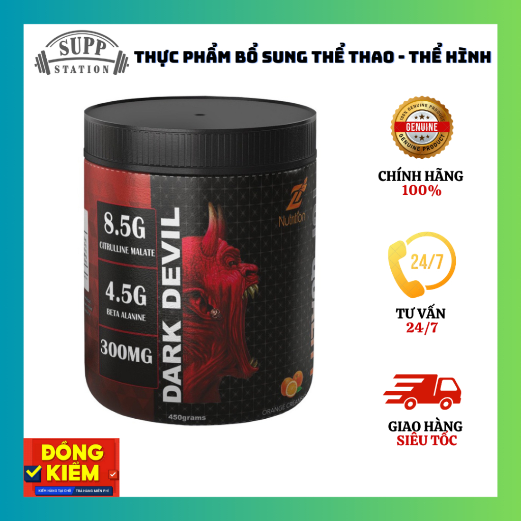 DARK DEVIL Z NUTRITION - 30 lần dùng - SIÊU TĂNG SỨC MẠNH, TỈNH TÁO, PUMP CƠ | Shopee Việt Nam