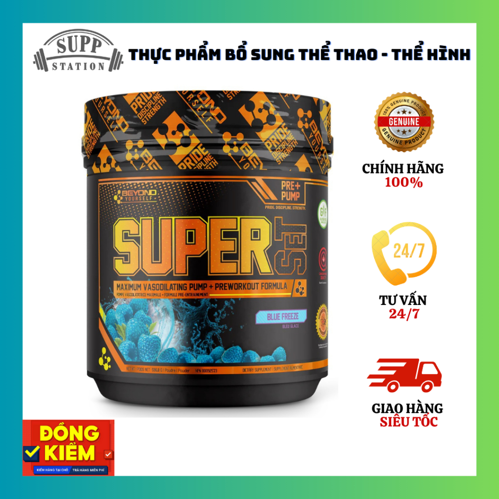 BEYOND SUPERSET - 40 lần dùng - Pre-workout Tăng Sức Mạnh Cao Cấp Nhất ...