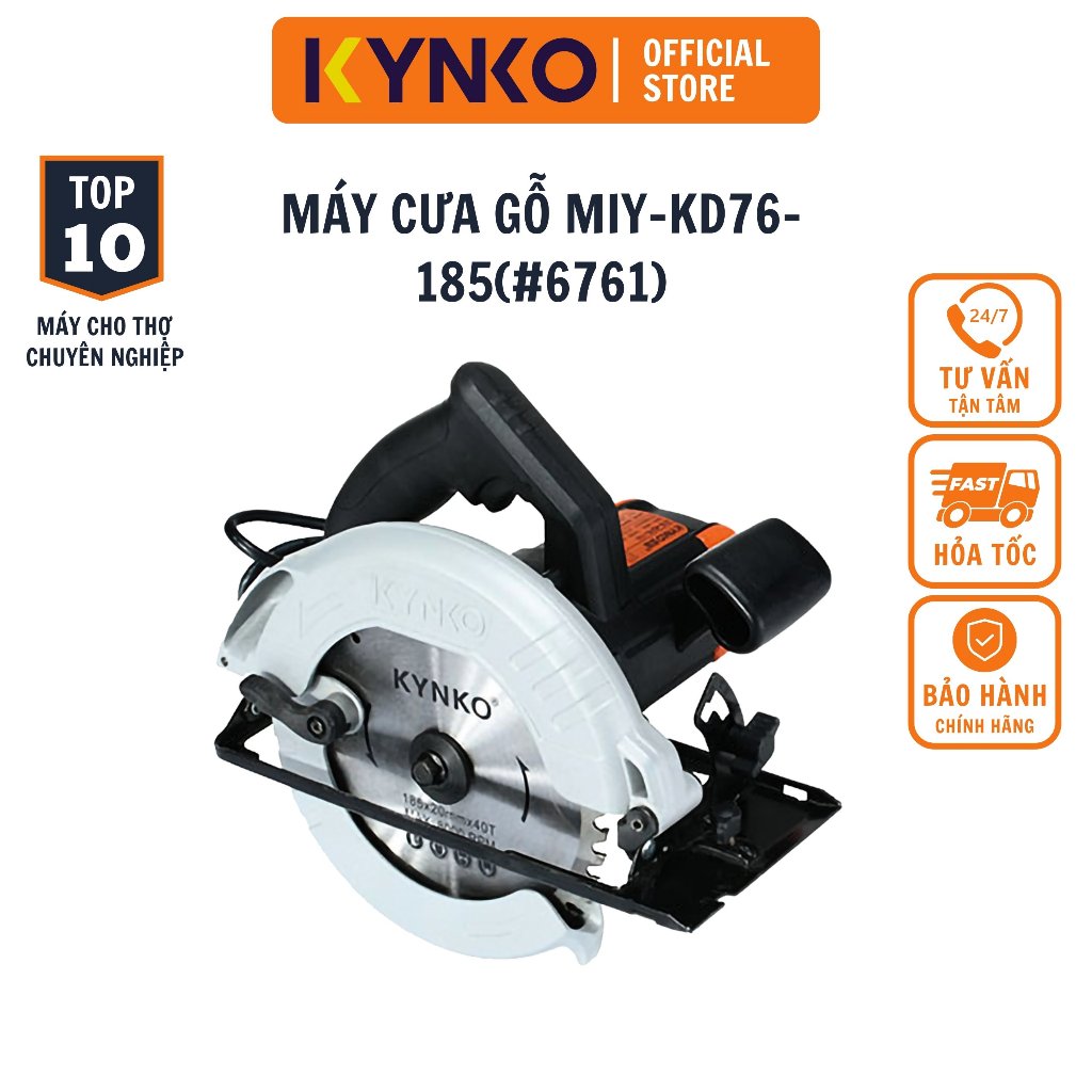 Máy cưa gỗ cầm tay chính hãng Kynko MIY- KD76 -185 6761 giá tốt | Shopee Việt Nam