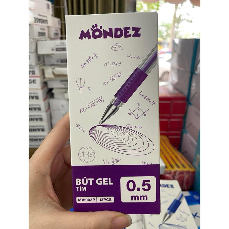 Hộp 12 Bút Gel Nước MONDEZ | Shopee Việt Nam