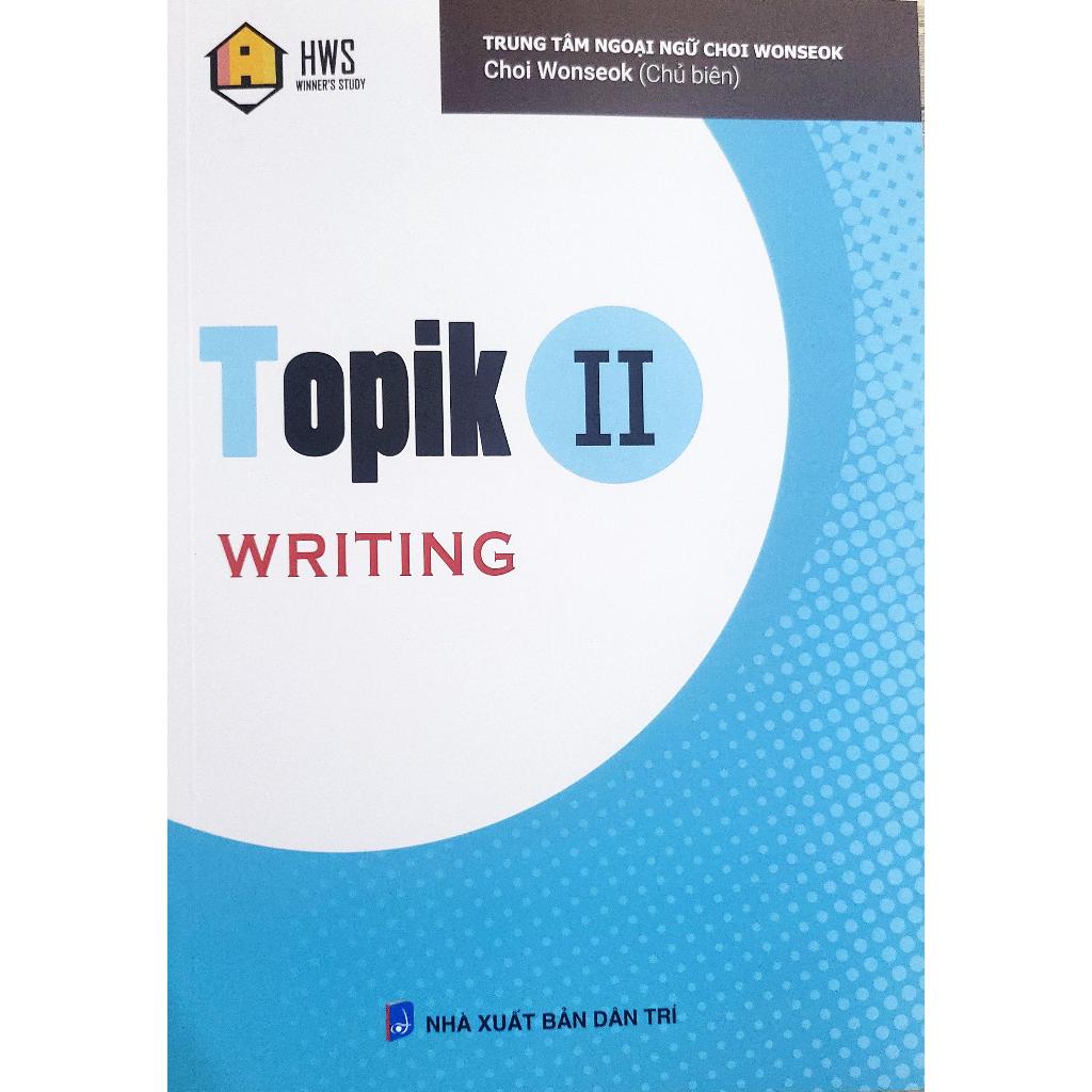 Sách tiếng Hàn - TOPIK II Writing | Shopee Việt Nam