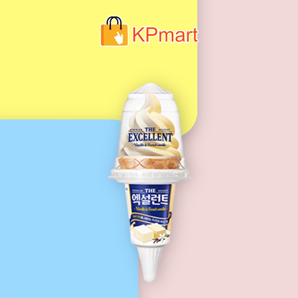 Kem ốc quế Hàn Quốc Binggrae Excellent Cone 170ML | Shopee Việt Nam