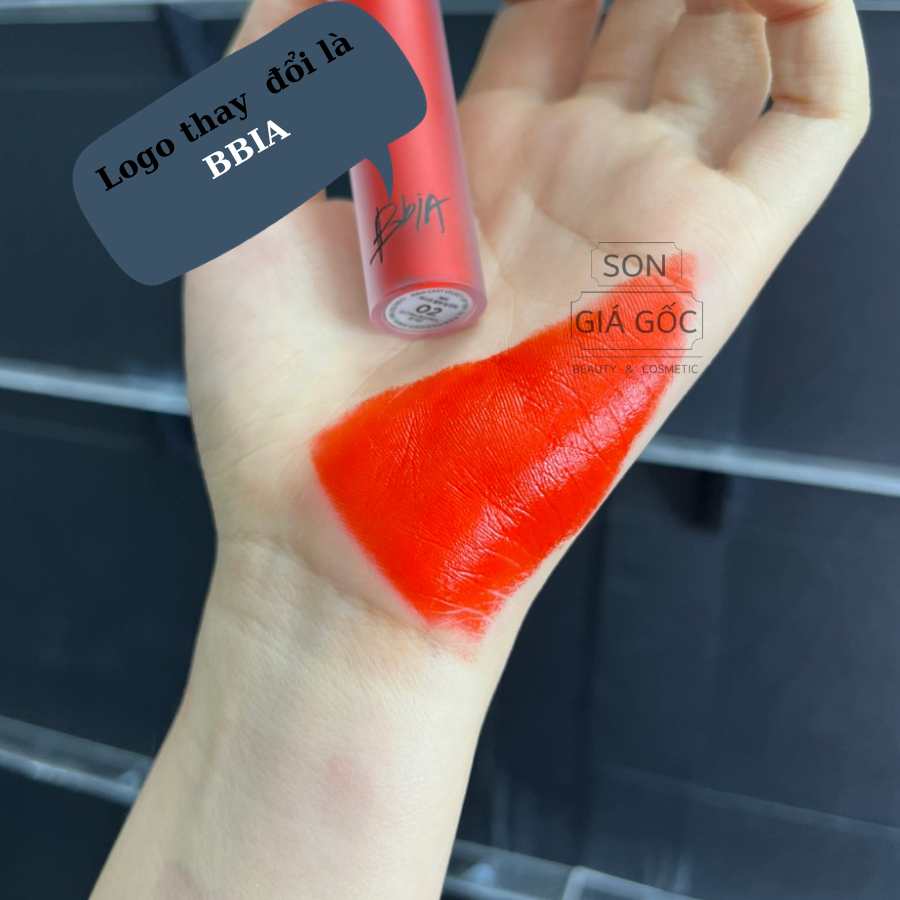 Son Bbia 25 màu đỏ nâu đất, Son Bbia Last Velvet lip tint | Shopee Việt Nam